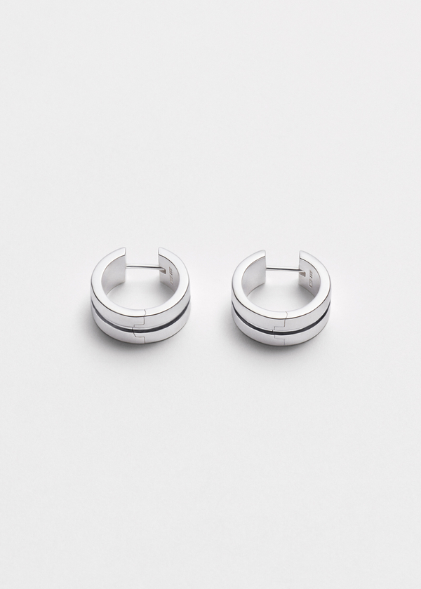 Line earrings large